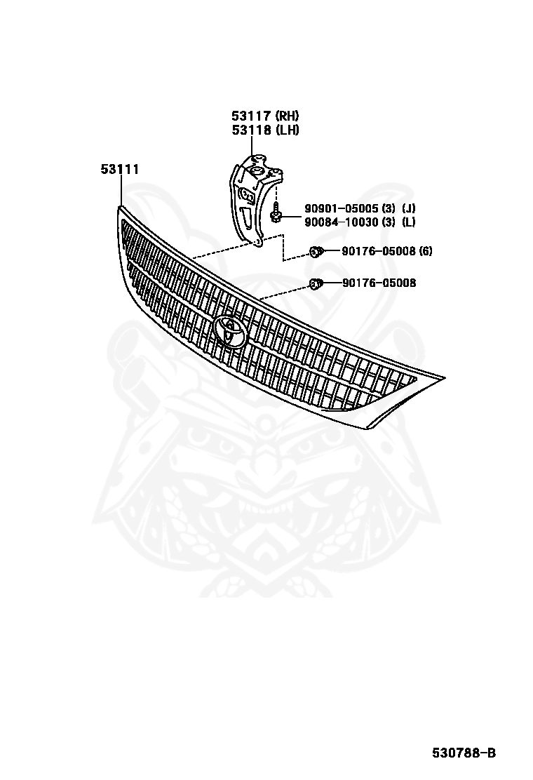 90176-05008 - Toyota - Nut - Nengun Performance