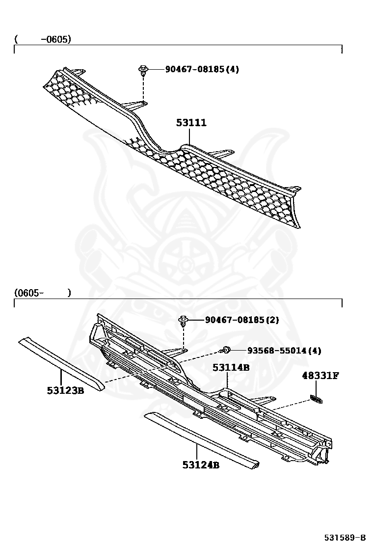 90467-08185 - Toyota - Clip - Nengun Performance