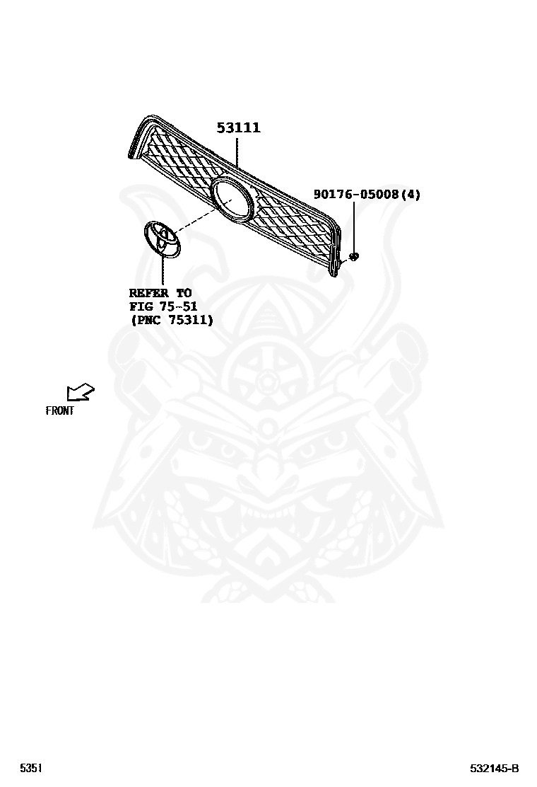 90176-05008 - Toyota - Nut - Nengun Performance