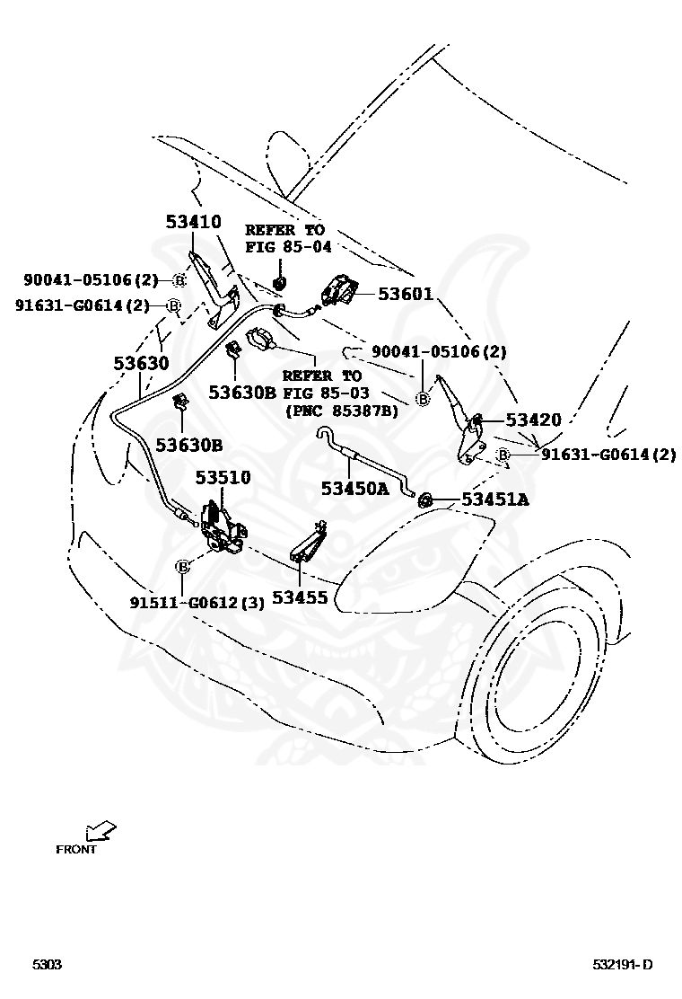 90467-09043 - Toyota - Clamp - Nengun Performance