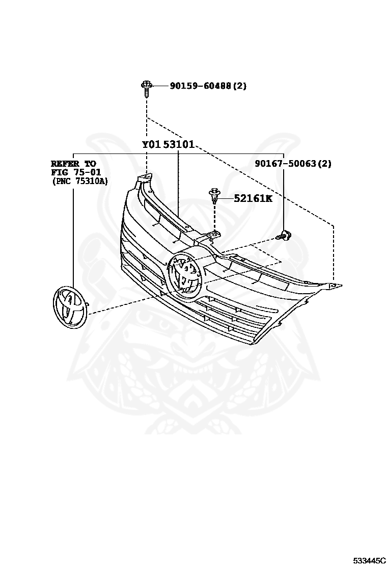 90167-50063 - Toyota - Screw - Nengun Performance