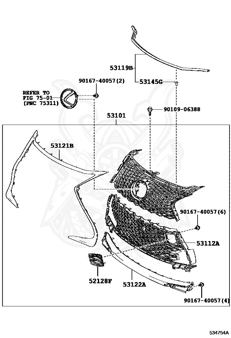 90167-40057 - Lexus - Screw - Nengun Performance