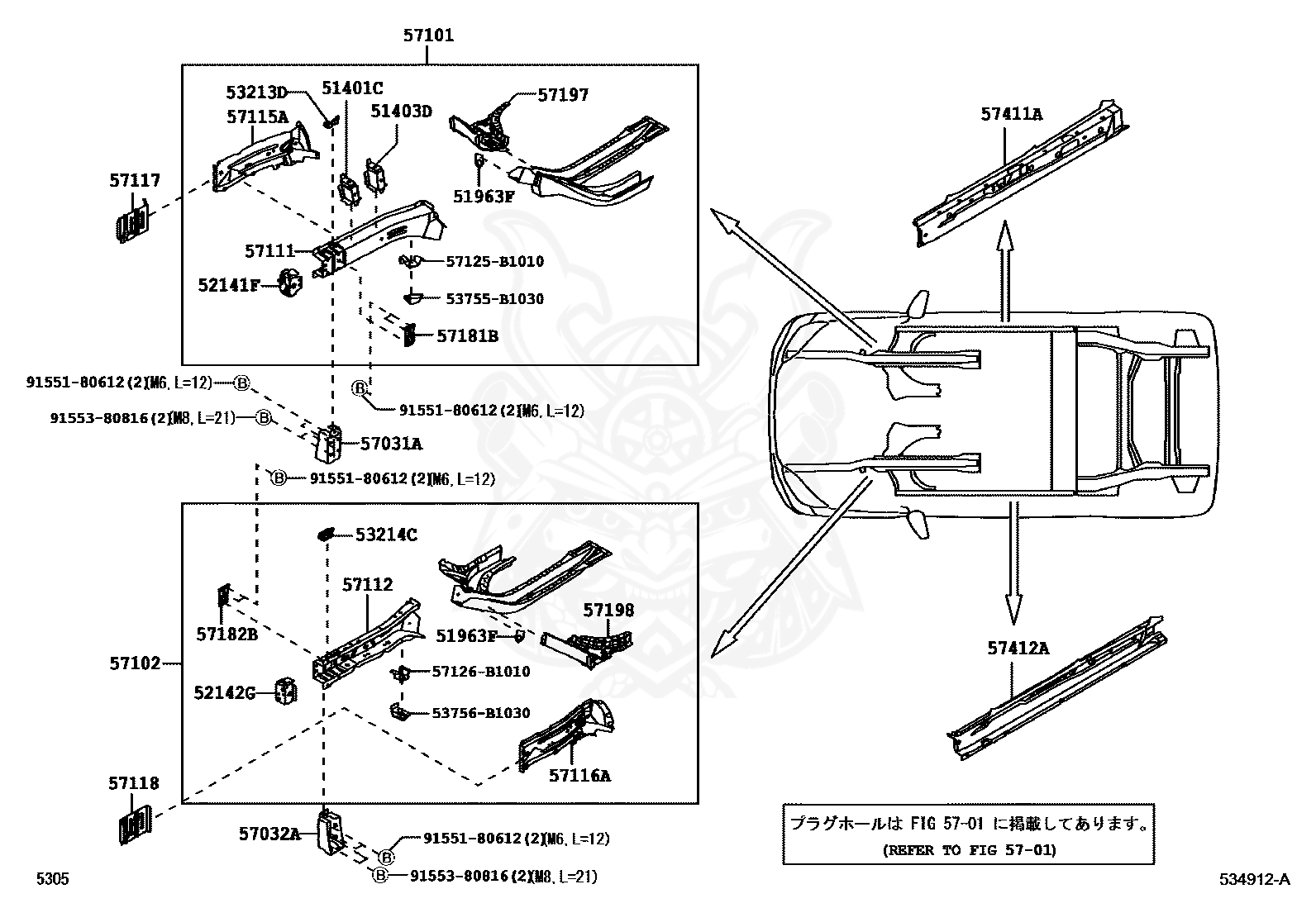 91553-80816 - Toyota - Bolt - Nengun Performance