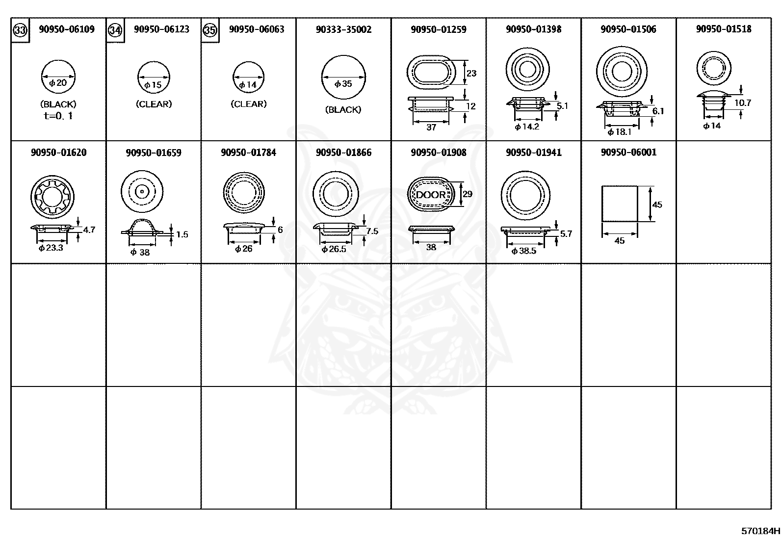 90950-01398 - Toyota - Cap - Nengun Performance