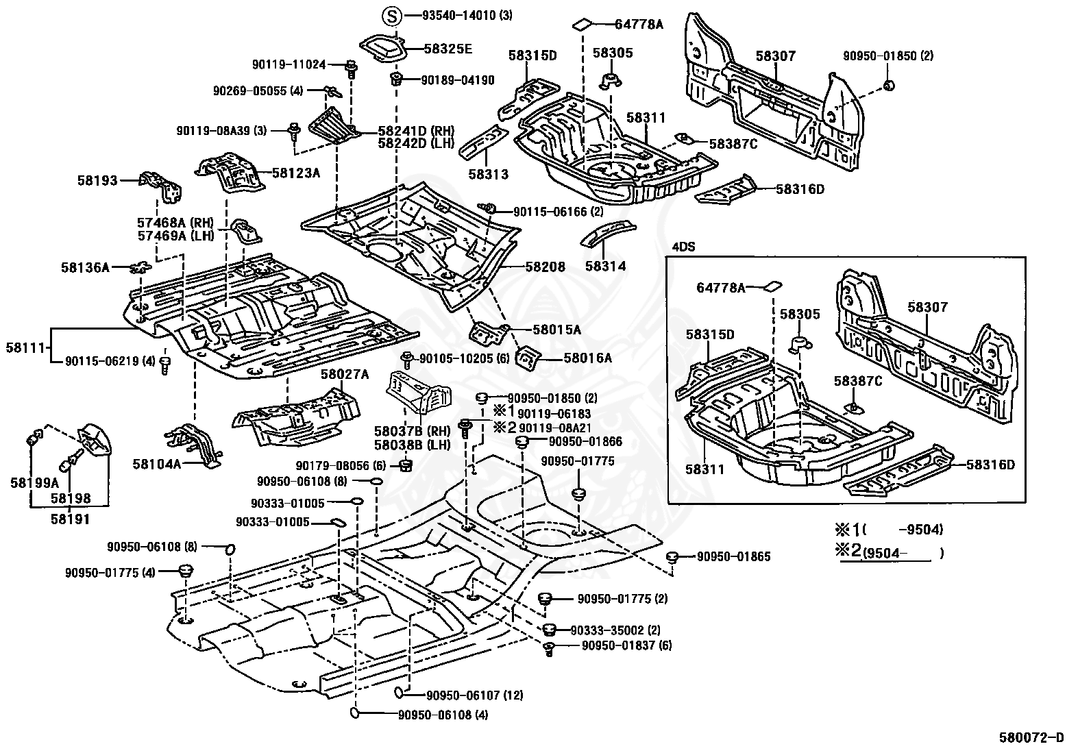 90115-06166 - Toyota - Bolt - Nengun Performance
