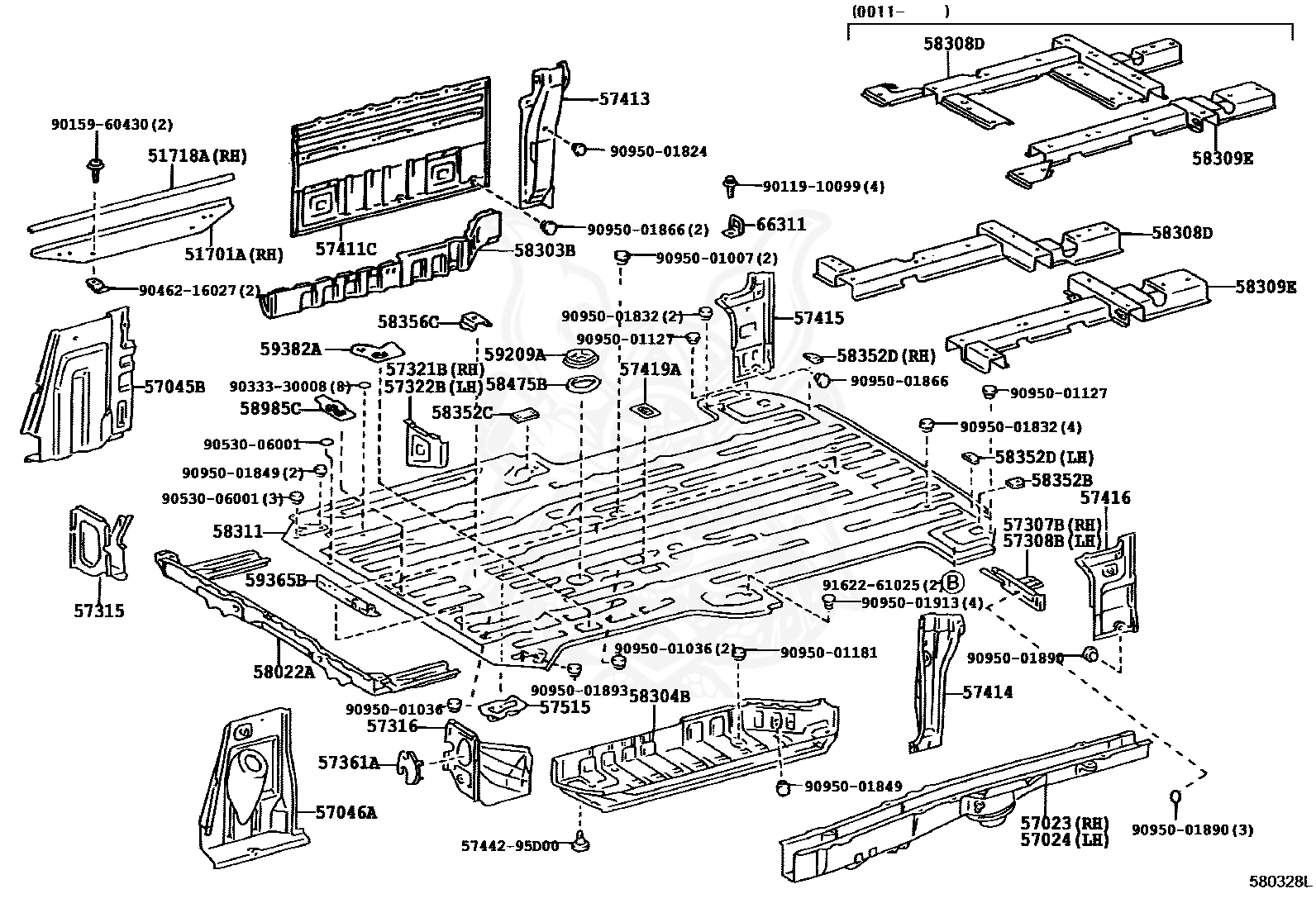 90950-01181 - Toyota - Cover, Rubber - Nengun Performance