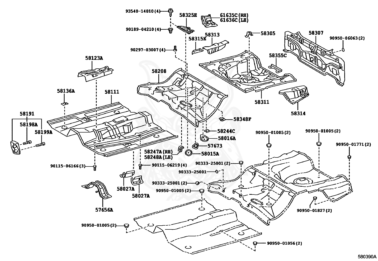 90115-06166 - Toyota - Bolt - Nengun Performance
