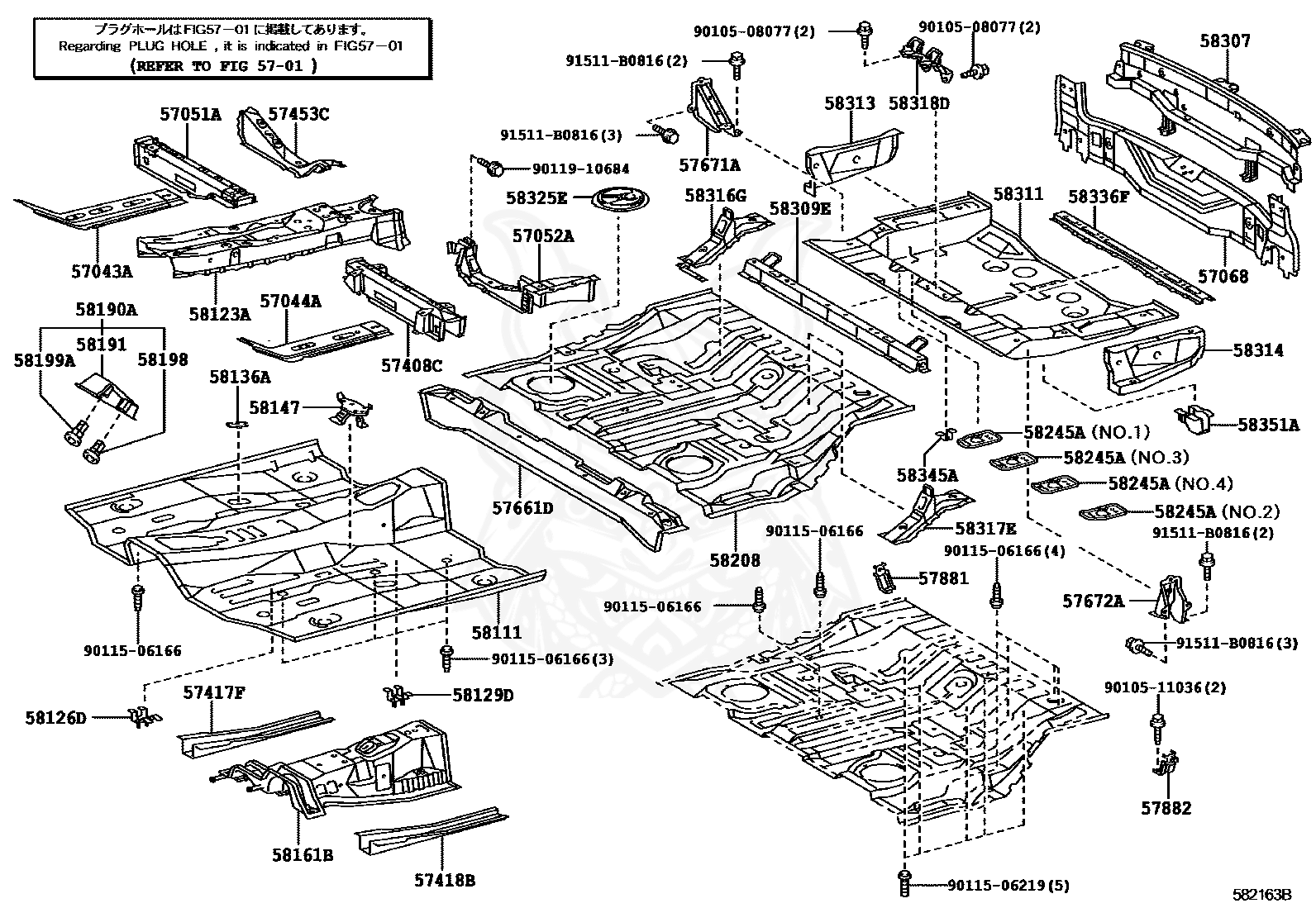 90115-06166 - Toyota - Bolt - Nengun Performance