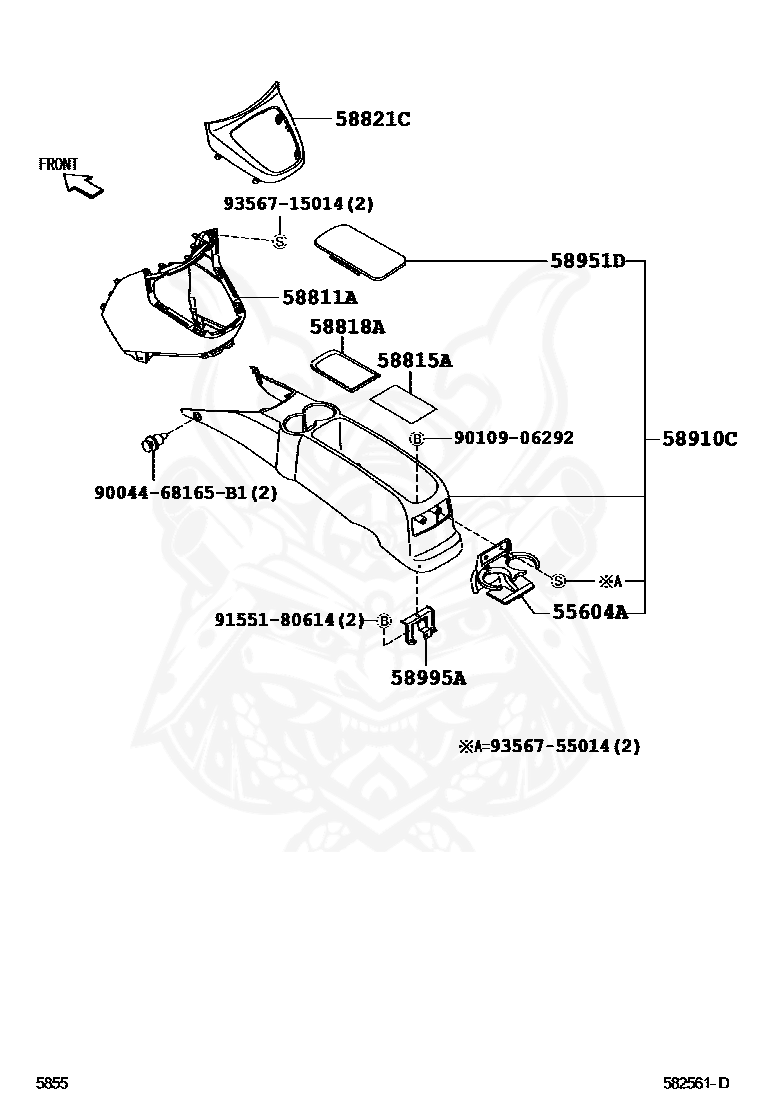 93567-15014 - Toyota - Bolt - Nengun Performance