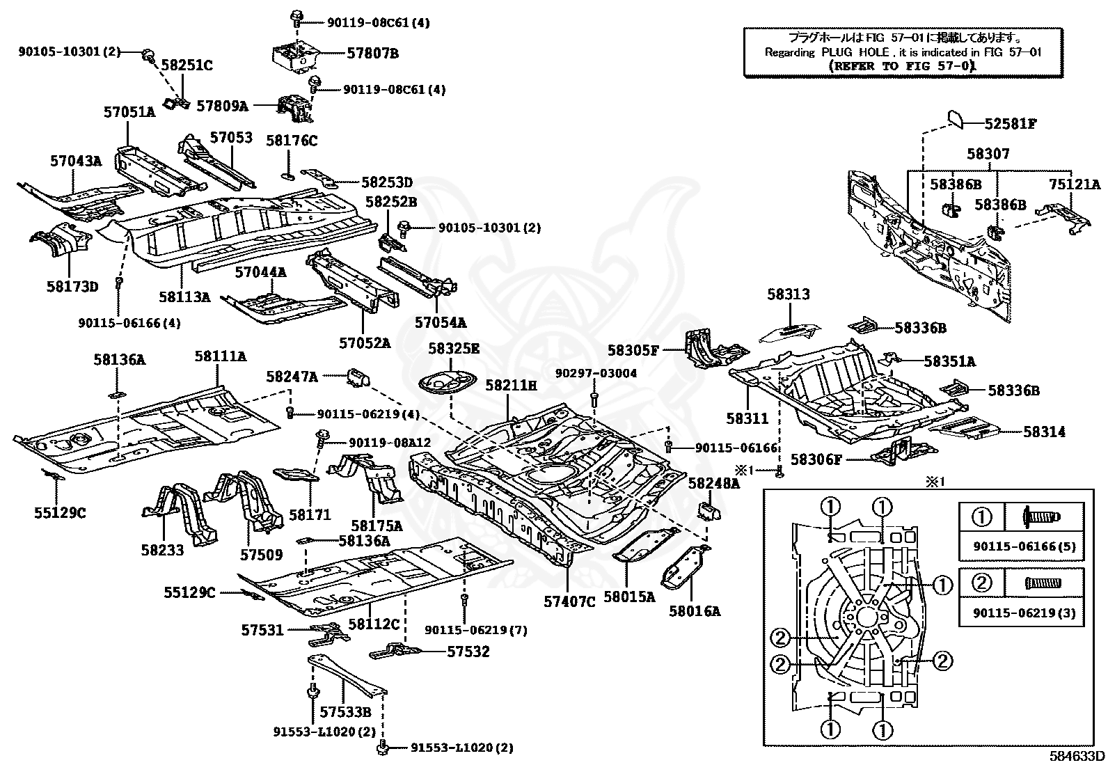 90115-06166 - Toyota - Bolt - Nengun Performance