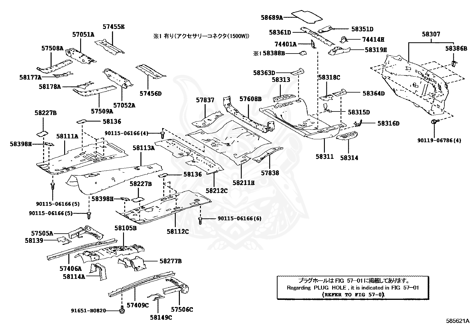 90115-06166 - Toyota - Bolt - Nengun Performance