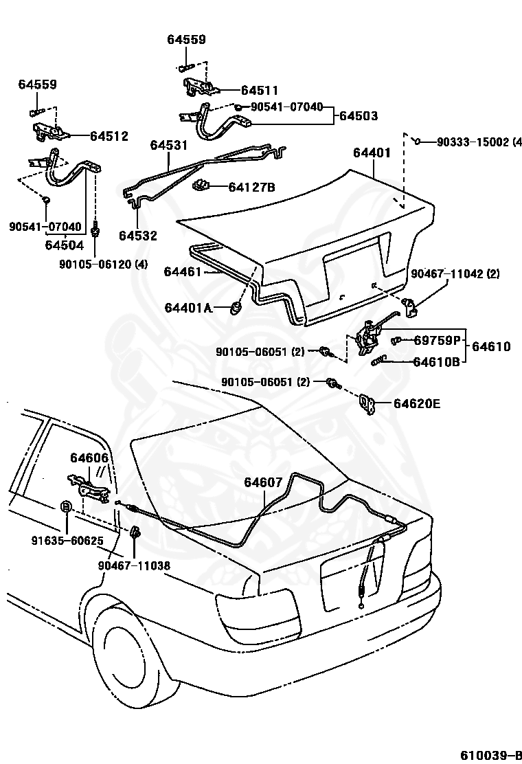 69759-24050 - Toyota - Insulator - Nengun Performance