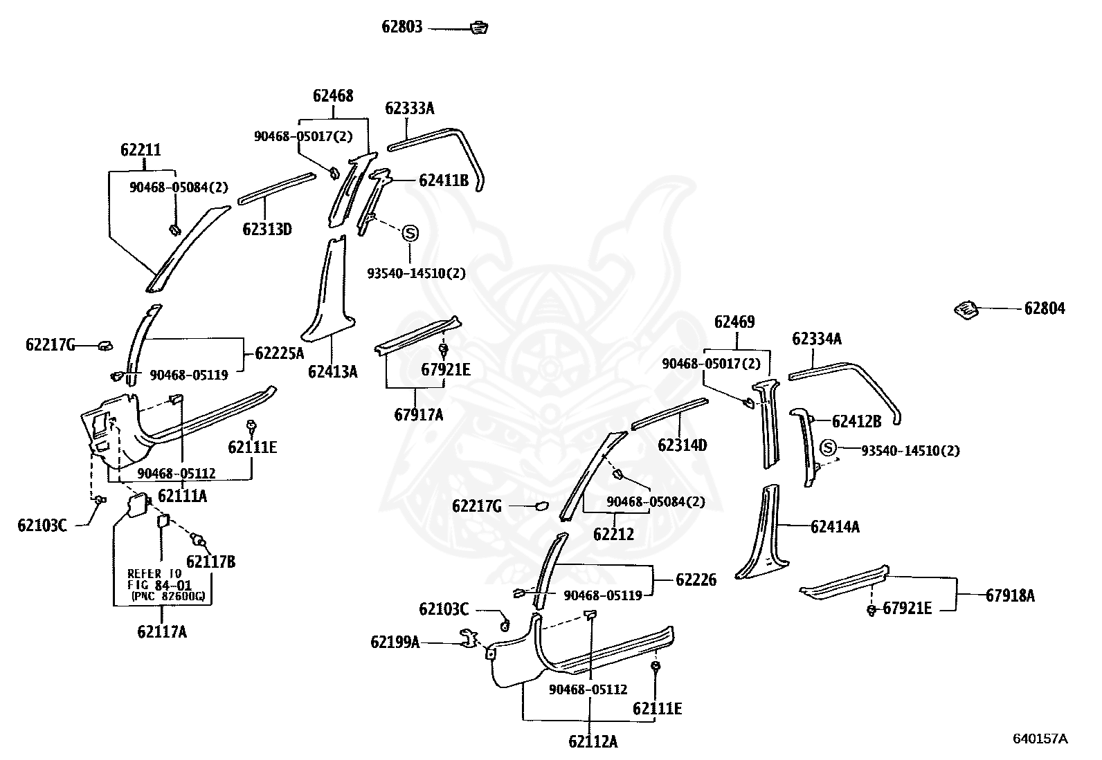 90468-25003 - Toyota - Clip - Nengun Performance