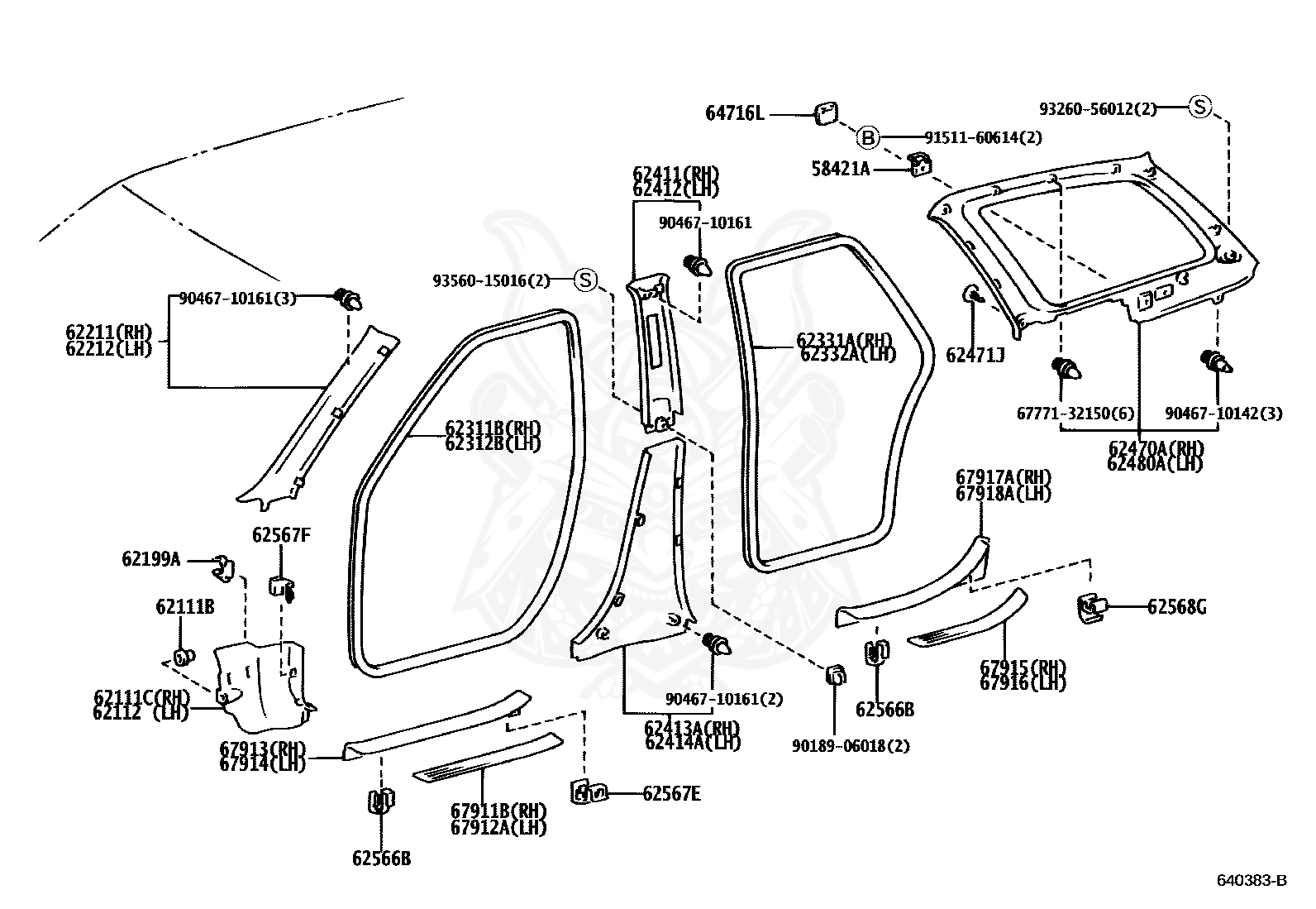 90189-06018 - Toyota - Clip - Nengun Performance