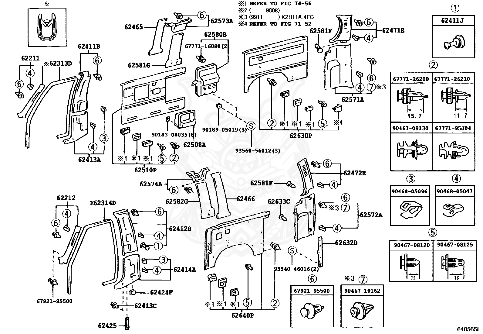 90467-10162 - Toyota - Clip - Nengun Performance