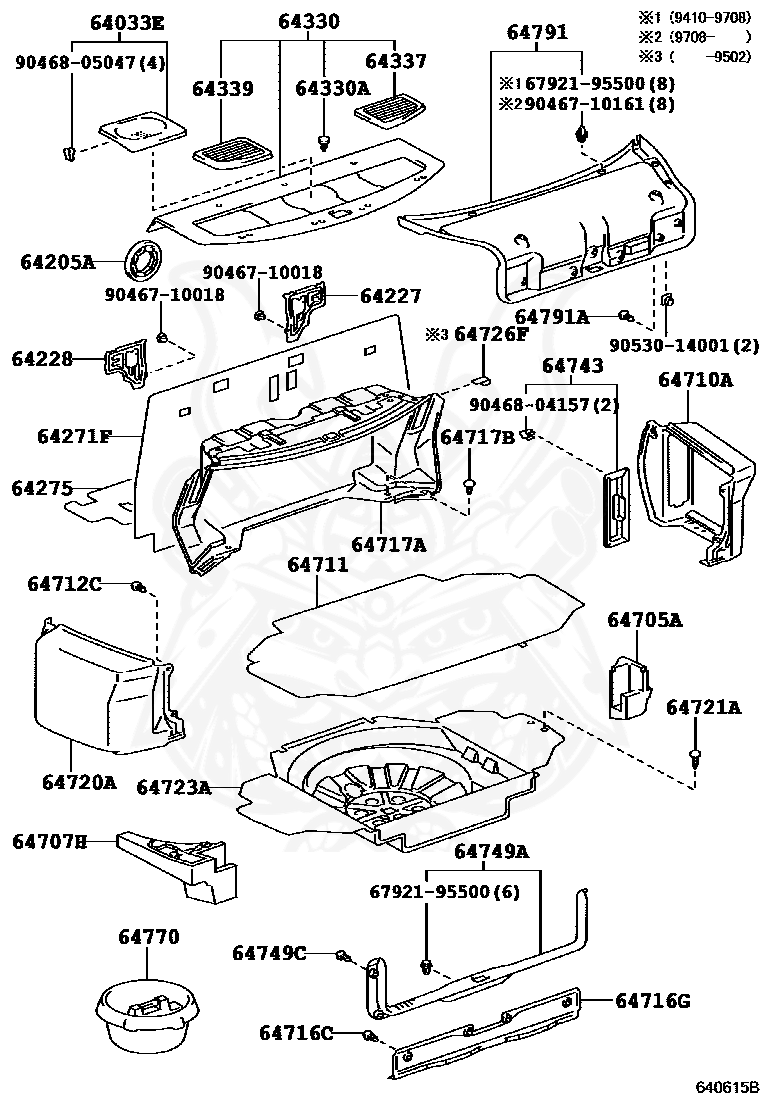 90468-04157 - Toyota - Clip - Nengun Performance
