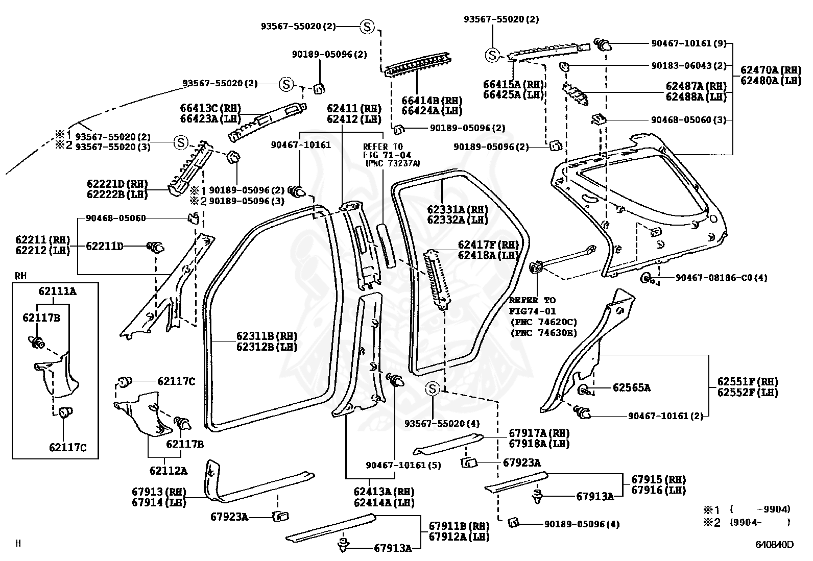 93567-55020 - Toyota - Screws - Nengun Performance