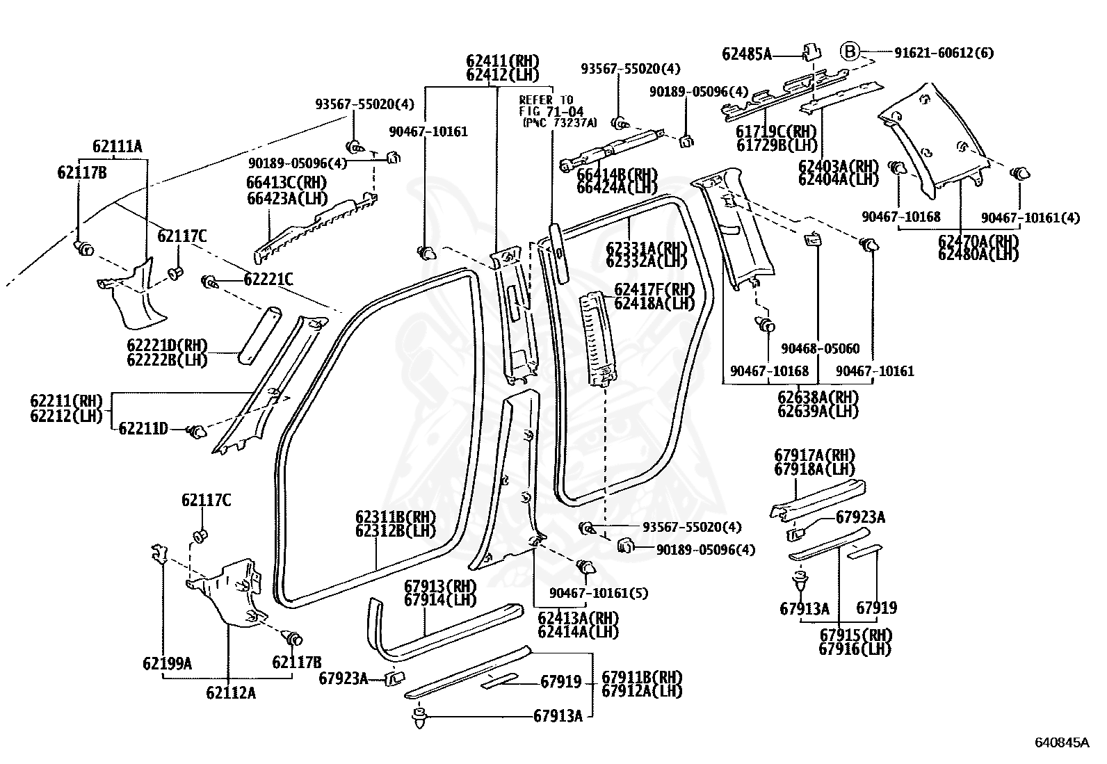 90467-10162 - Toyota - Clip - Nengun Performance
