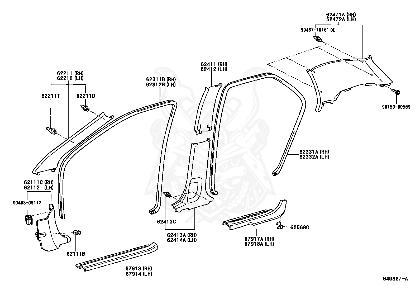 90467-10161 - Toyota - Clip - Nengun Performance