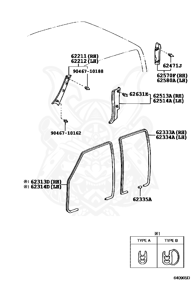 90467-10162 - Toyota - Clip - Nengun Performance