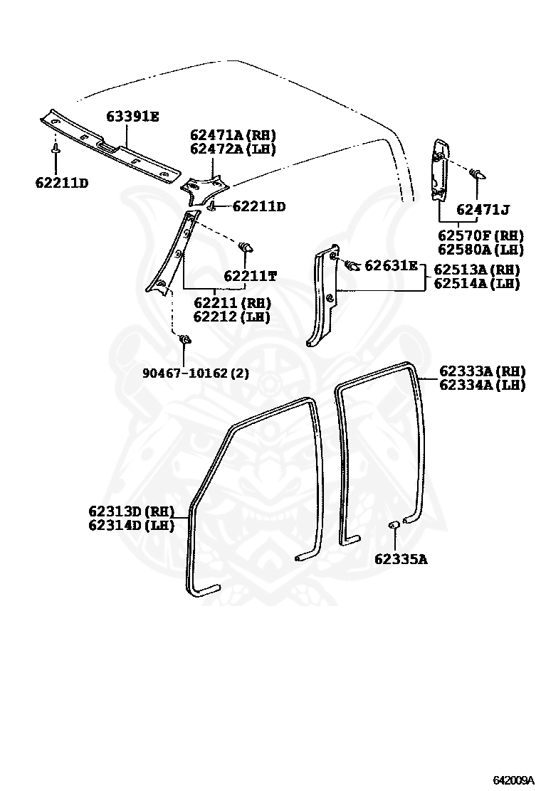 90467-10162 - Toyota - Clip - Nengun Performance