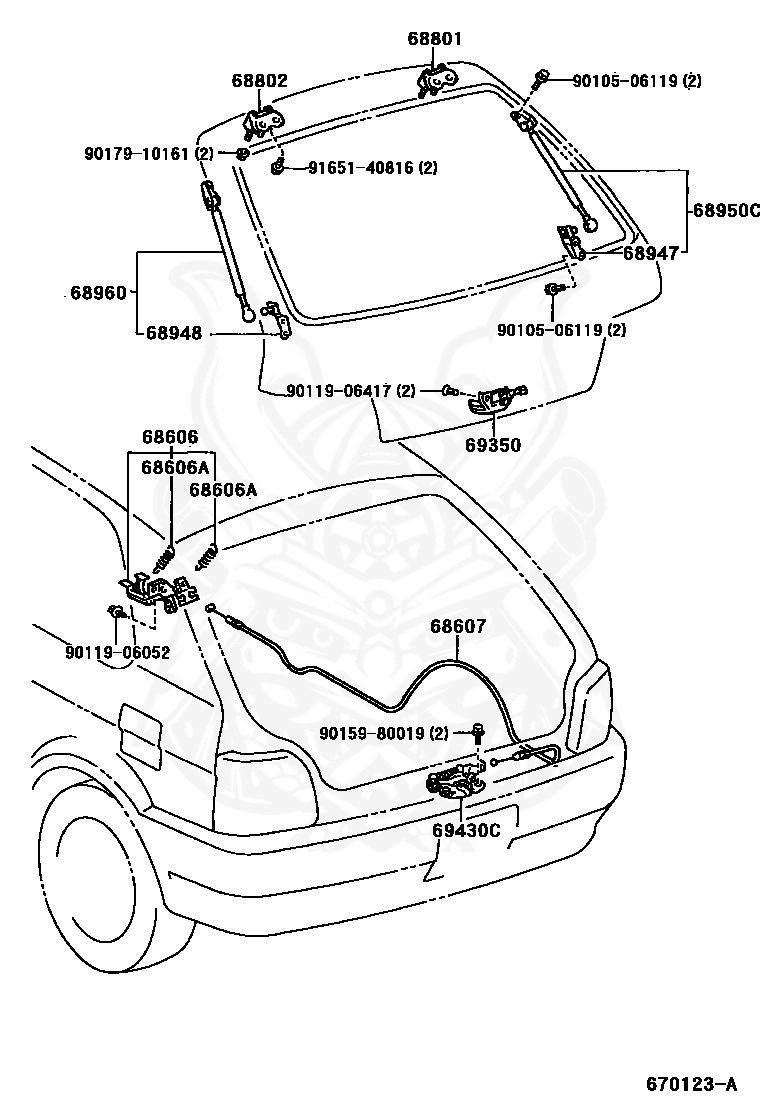 90105-06119 - Toyota - Bolt - Nengun Performance
