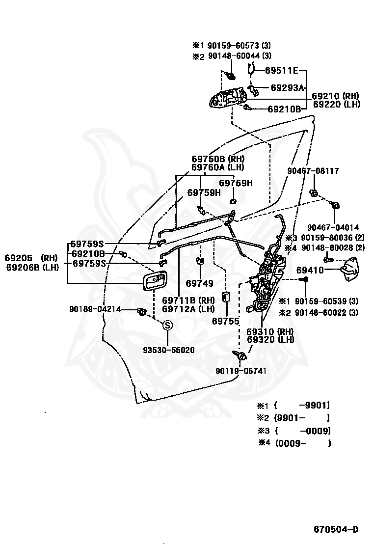 90541-04014 - Toyota - Pad - Nengun Performance