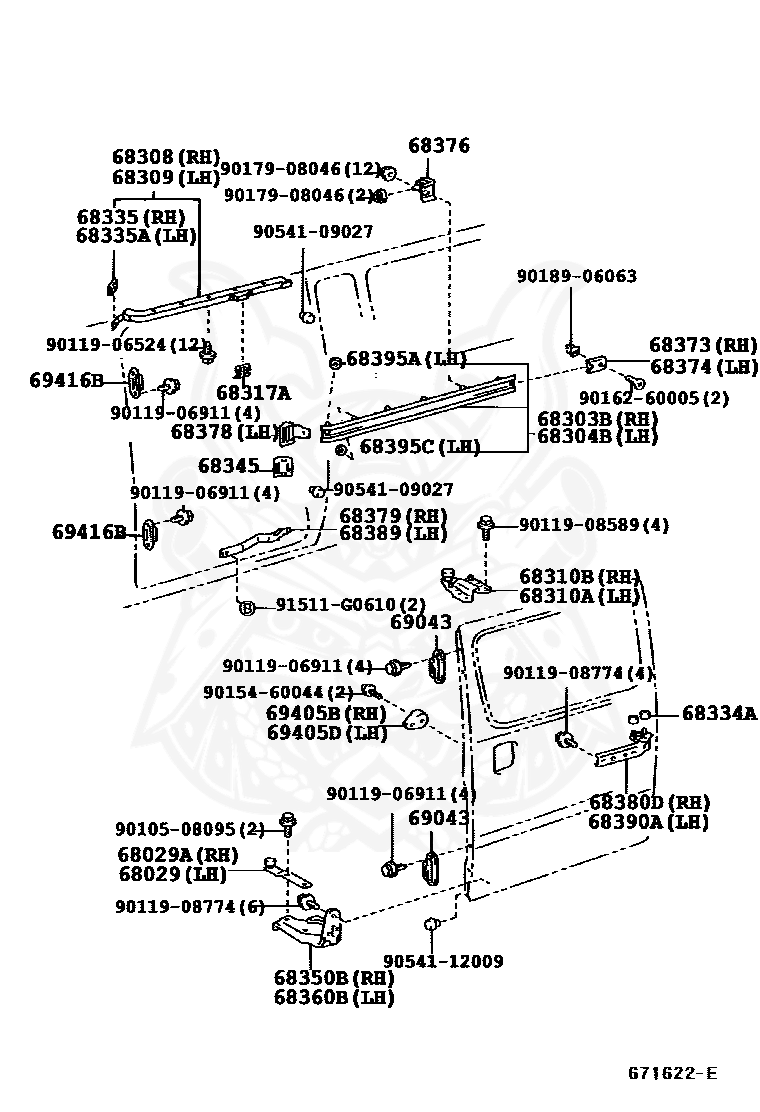 90119-06911 - Toyota - Screw - Nengun Performance