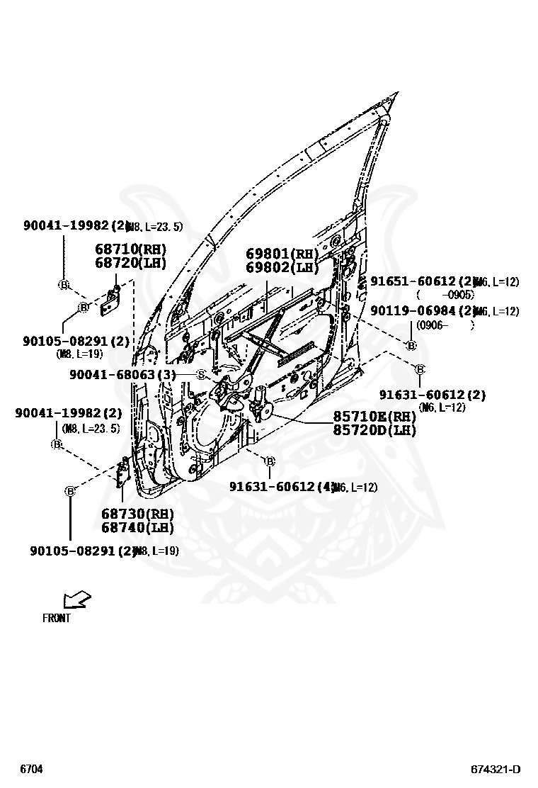 91651-60612 - Toyota - Bolt - Nengun Performance