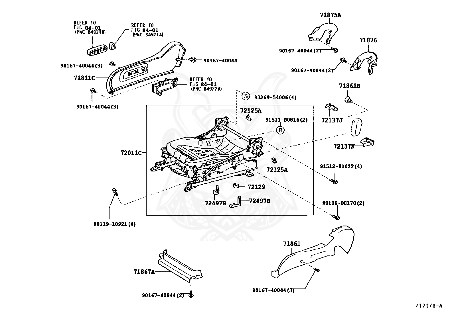 90167-40044 - Toyota - Screw - Nengun Performance