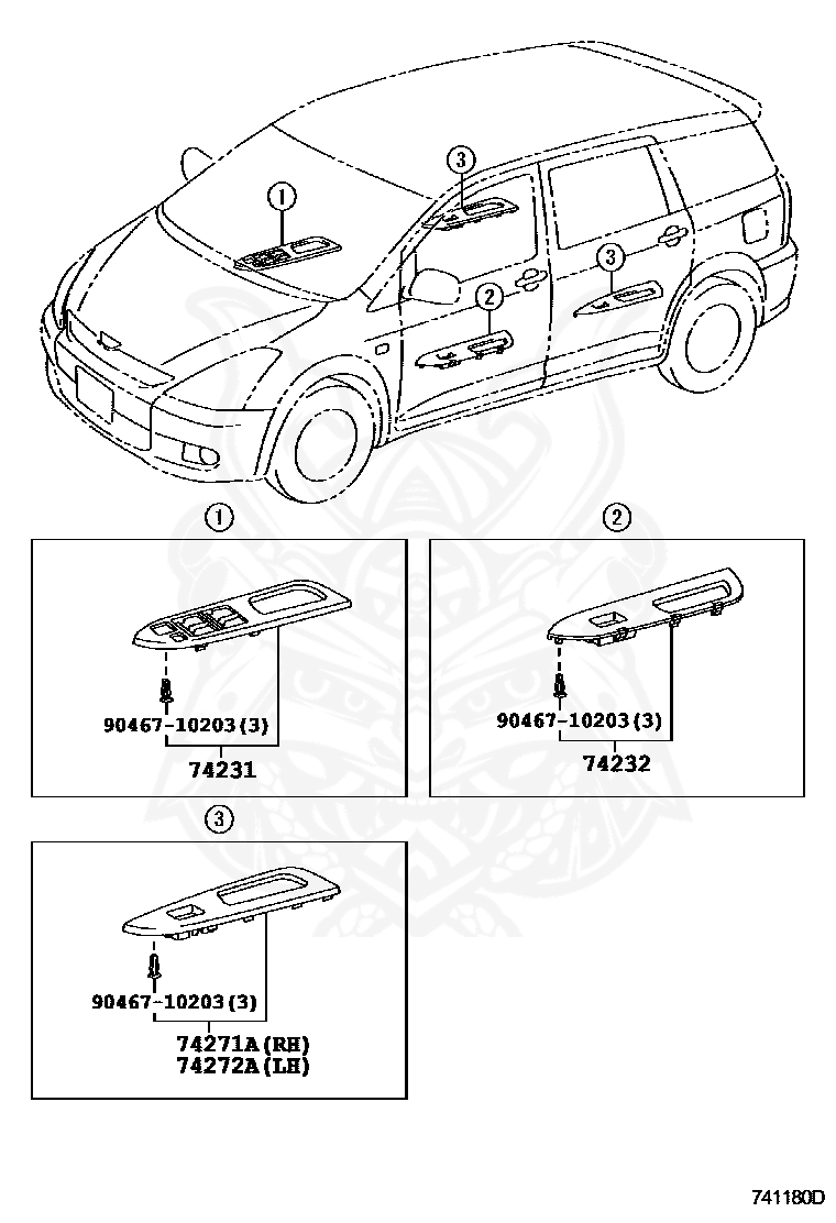 90467-10203 - Toyota - Clip - Nengun Performance