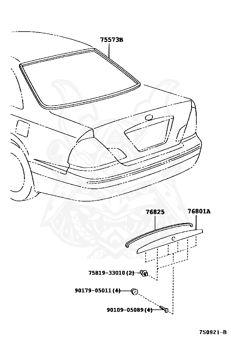 90179-05011 - Toyota - Nut - Nengun Performance