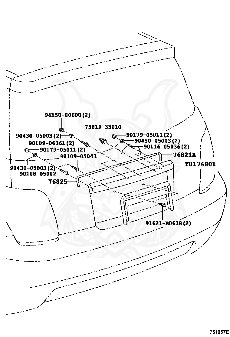 90179-05011 - Toyota - Nut - Nengun Performance