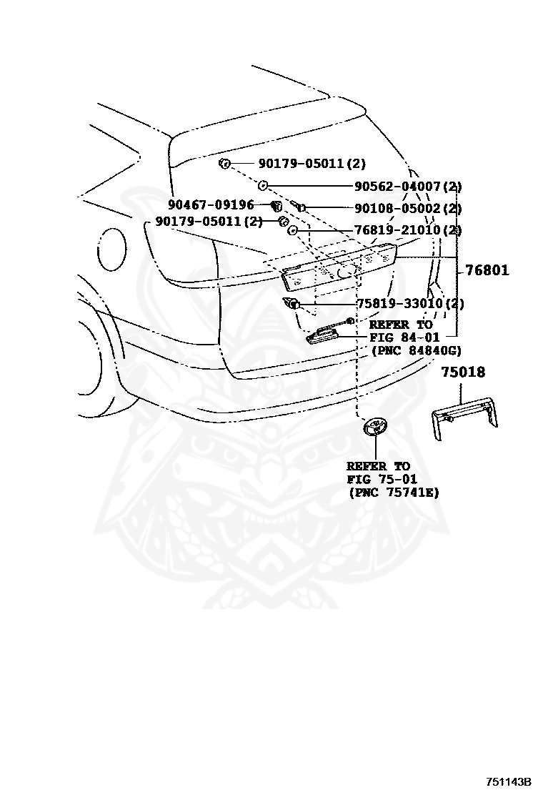 90562-04007 - Toyota - Rubber Seal - Nengun Performance