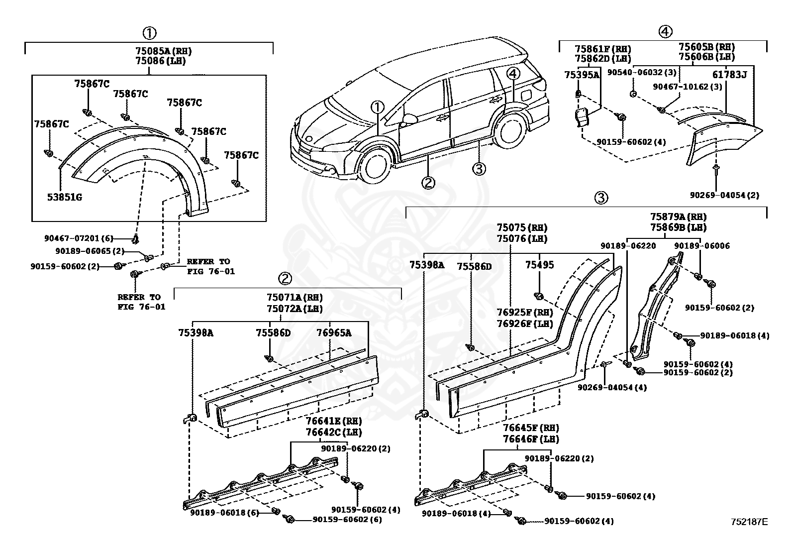 90467-10162 - Toyota - Clip - Nengun Performance