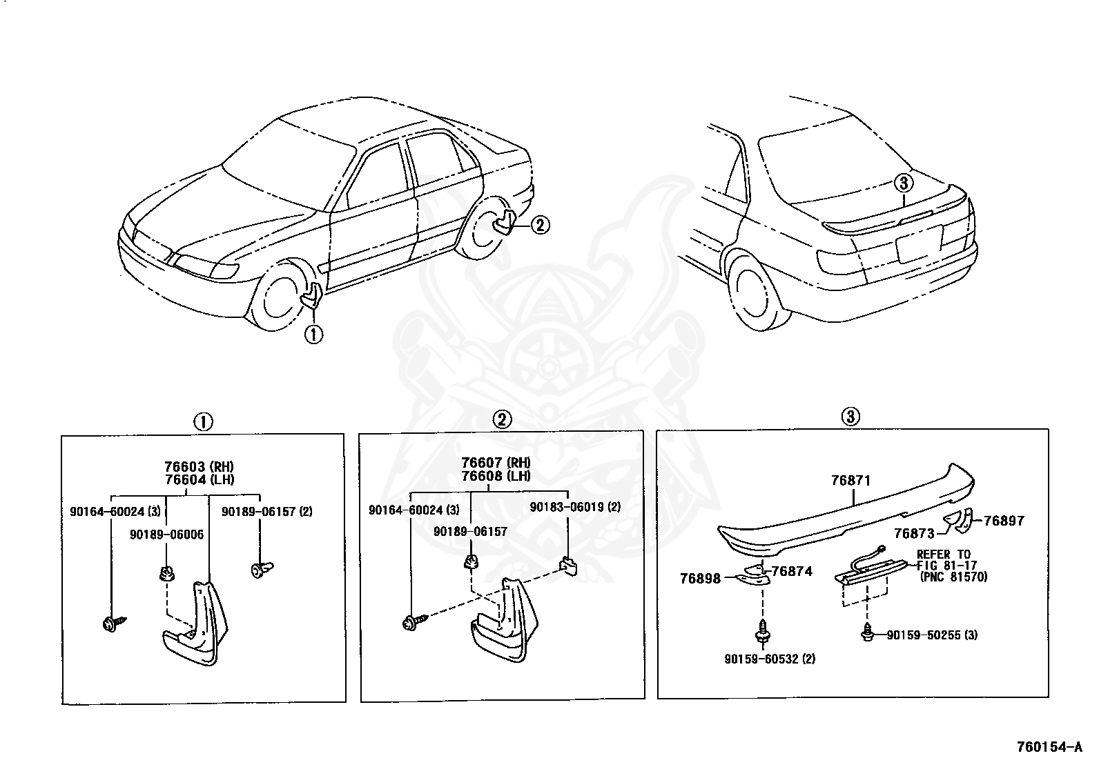 90183-06019 - Toyota - Clip - Nengun Performance