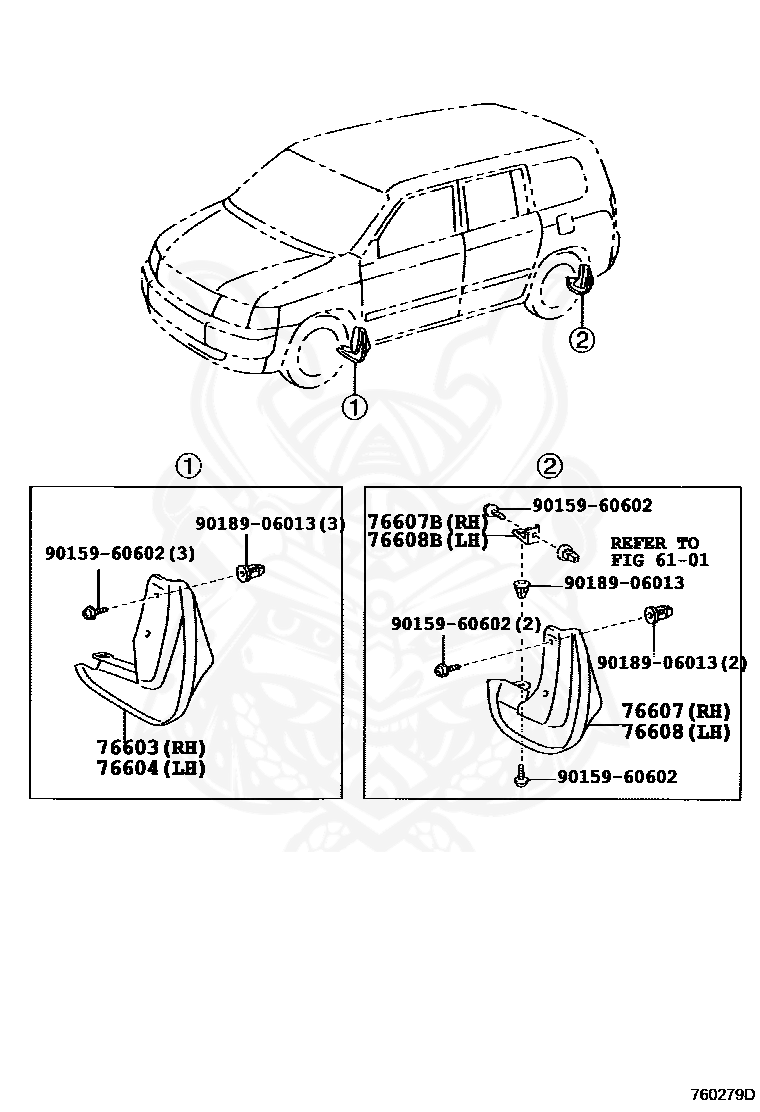 90189-06013 - Toyota - Clip - Nengun Performance