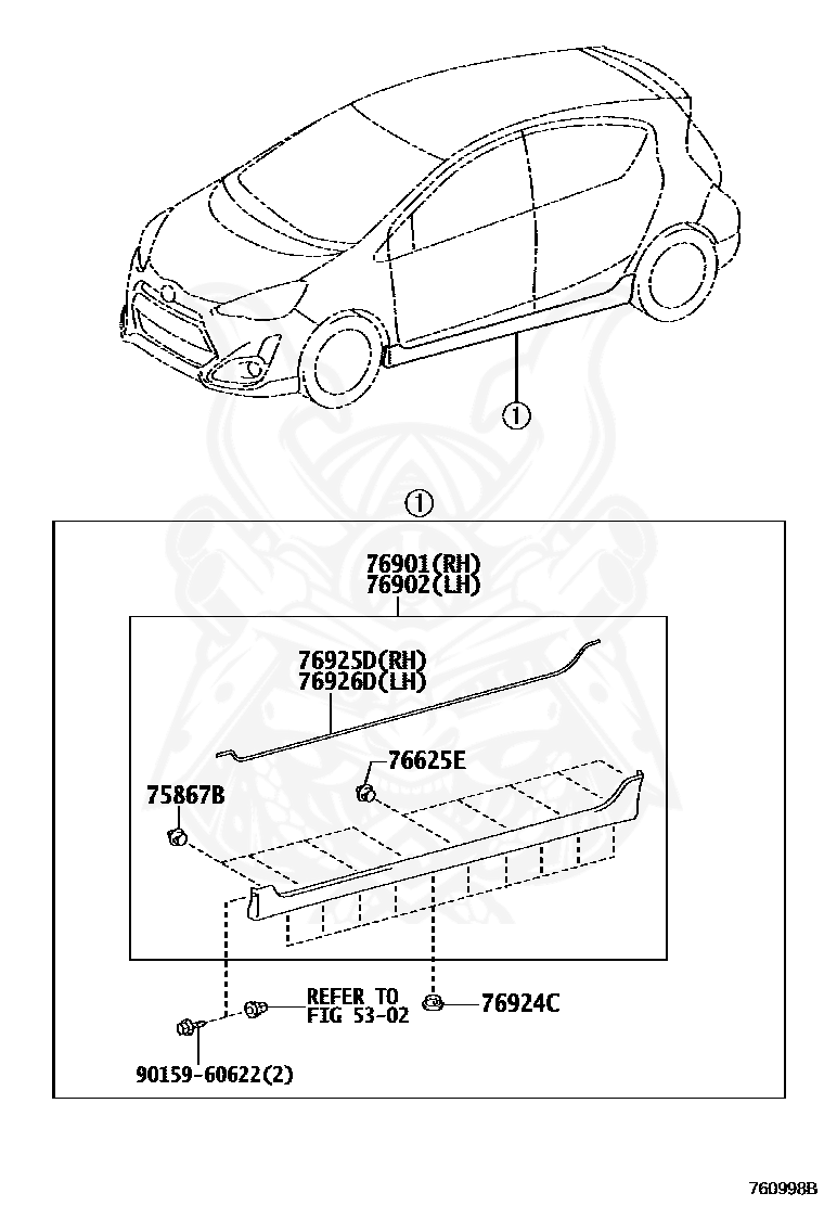90467-10162 - Toyota - Clip - Nengun Performance