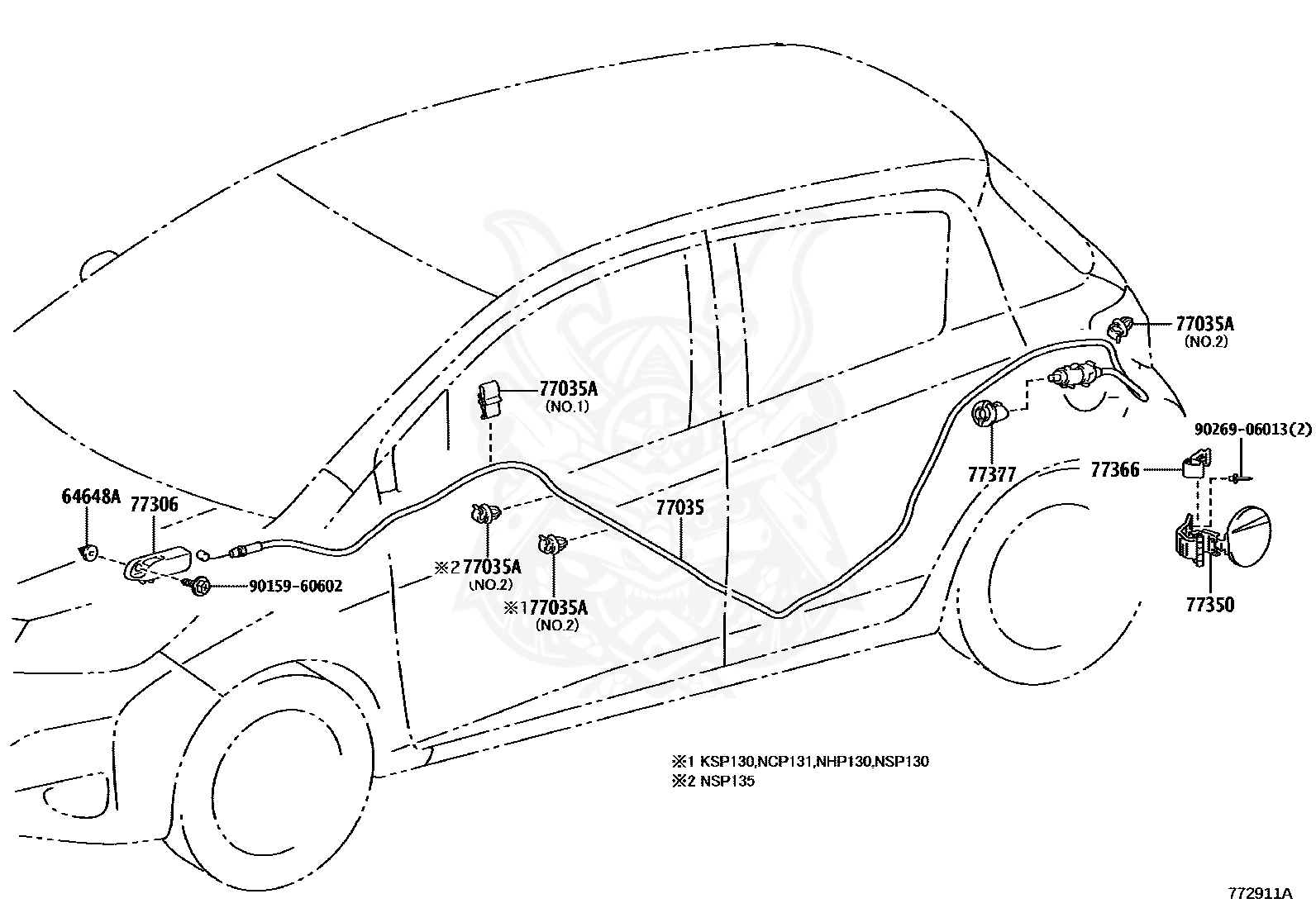 90469-06005 - Toyota - Clamp - Nengun Performance