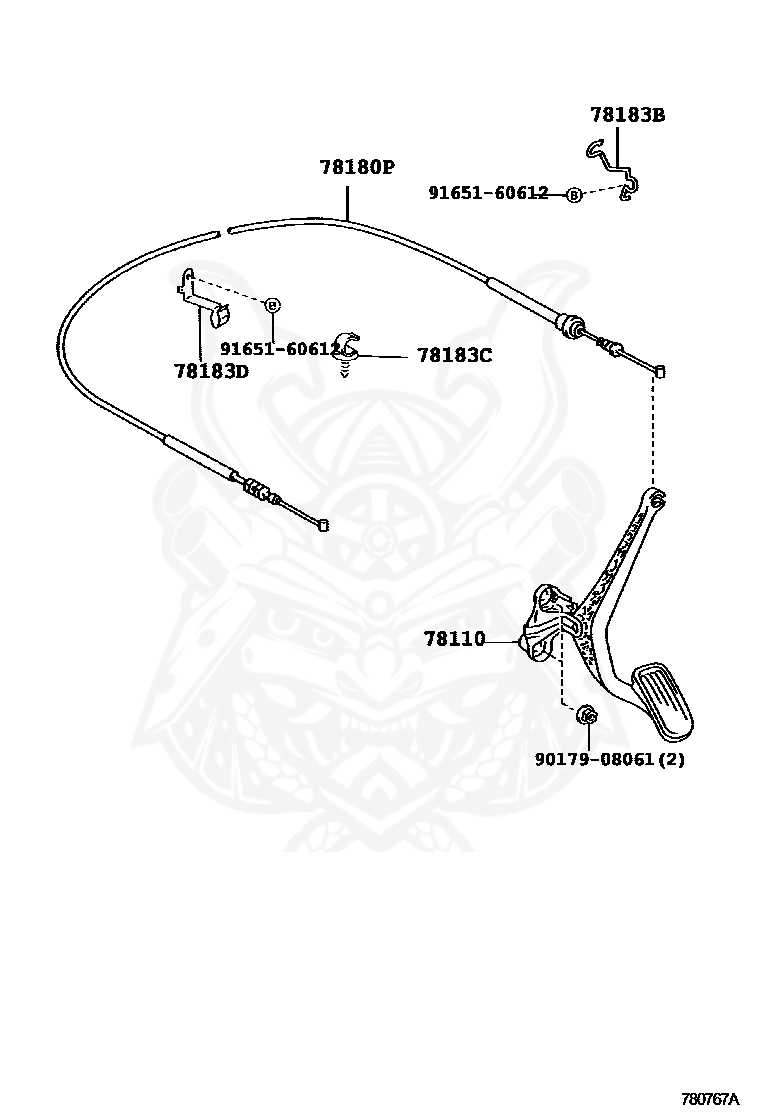 91651-60612 - Toyota - Bolt - Nengun Performance