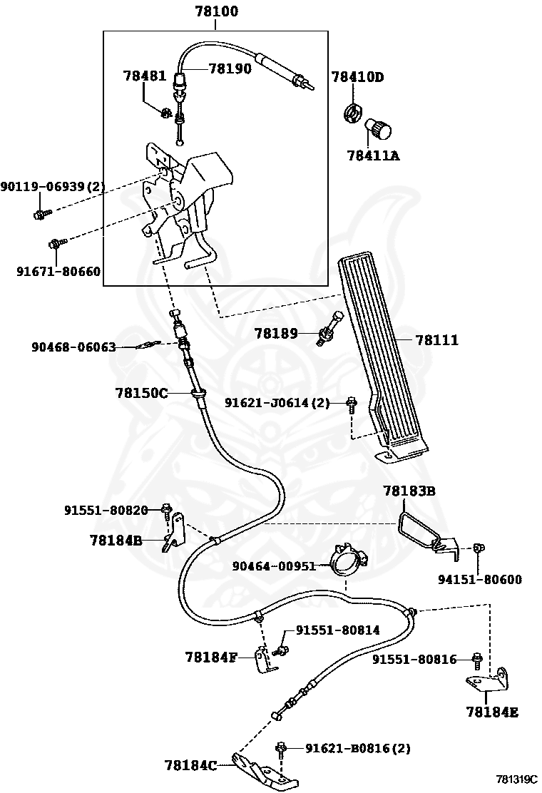 94151-80600 - Toyota - Nut - Nengun Performance