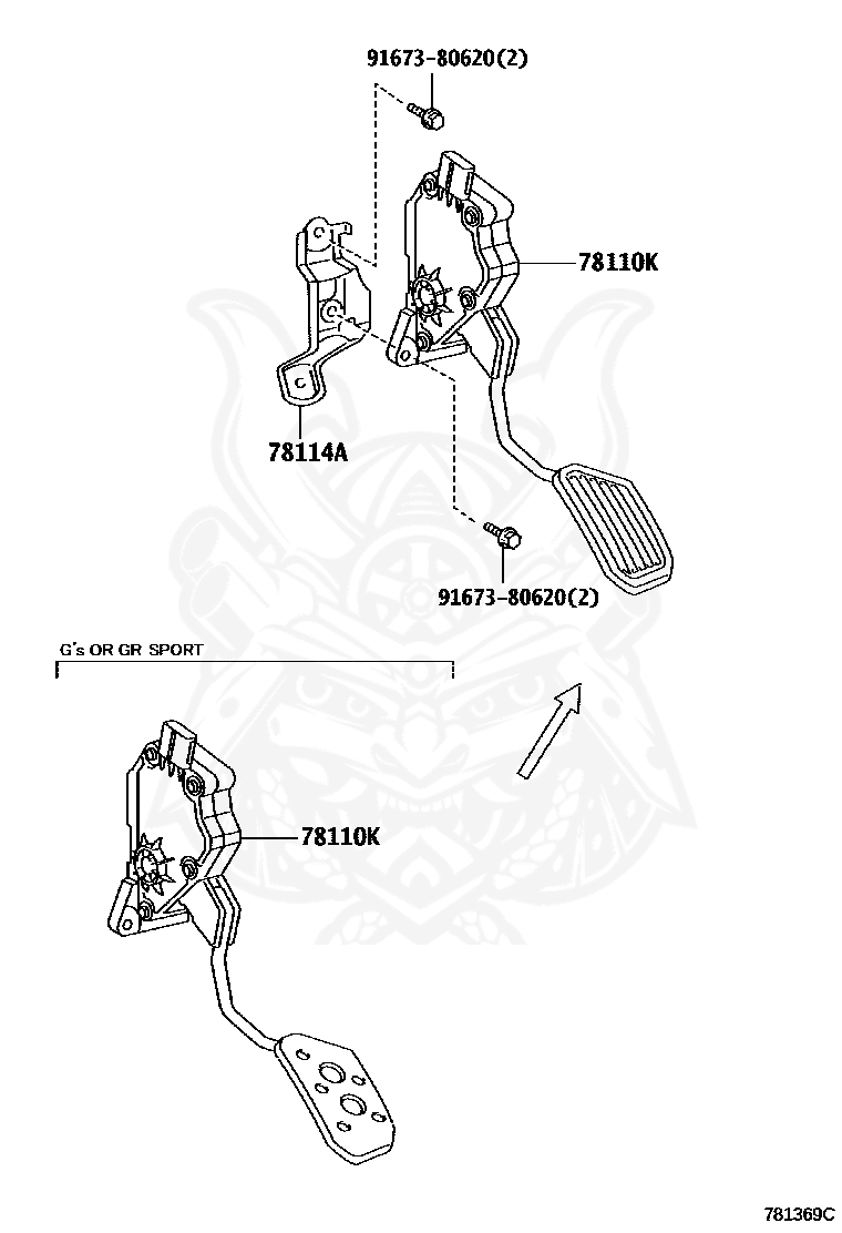 91673-80620 - Toyota - Bolt - Nengun Performance