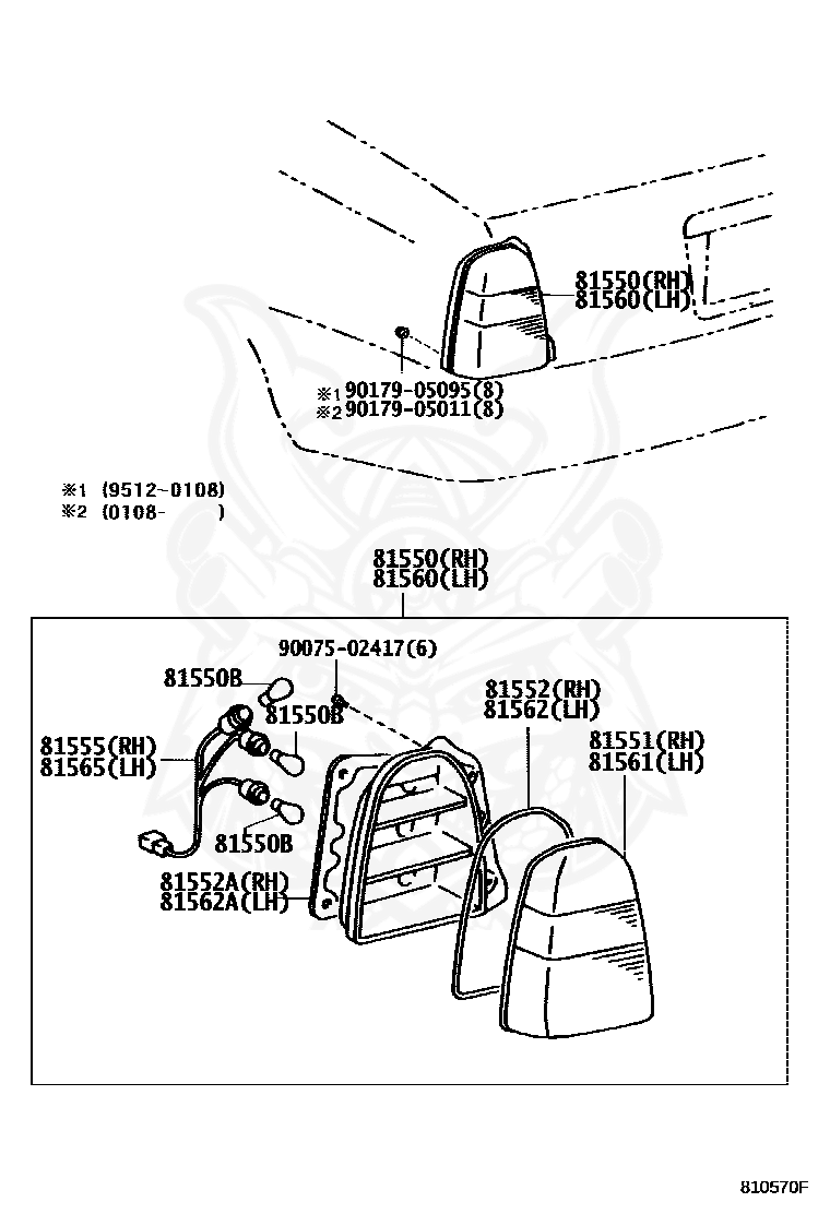 99132-11210 - Toyota - Bulb (for Front Turn Signal Lamp) - Nengun ...