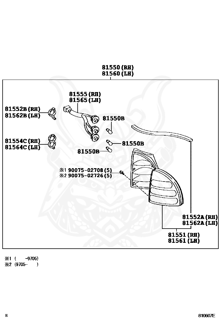 99132-11210 - Toyota - Bulb (for Front Turn Signal Lamp) - Nengun ...