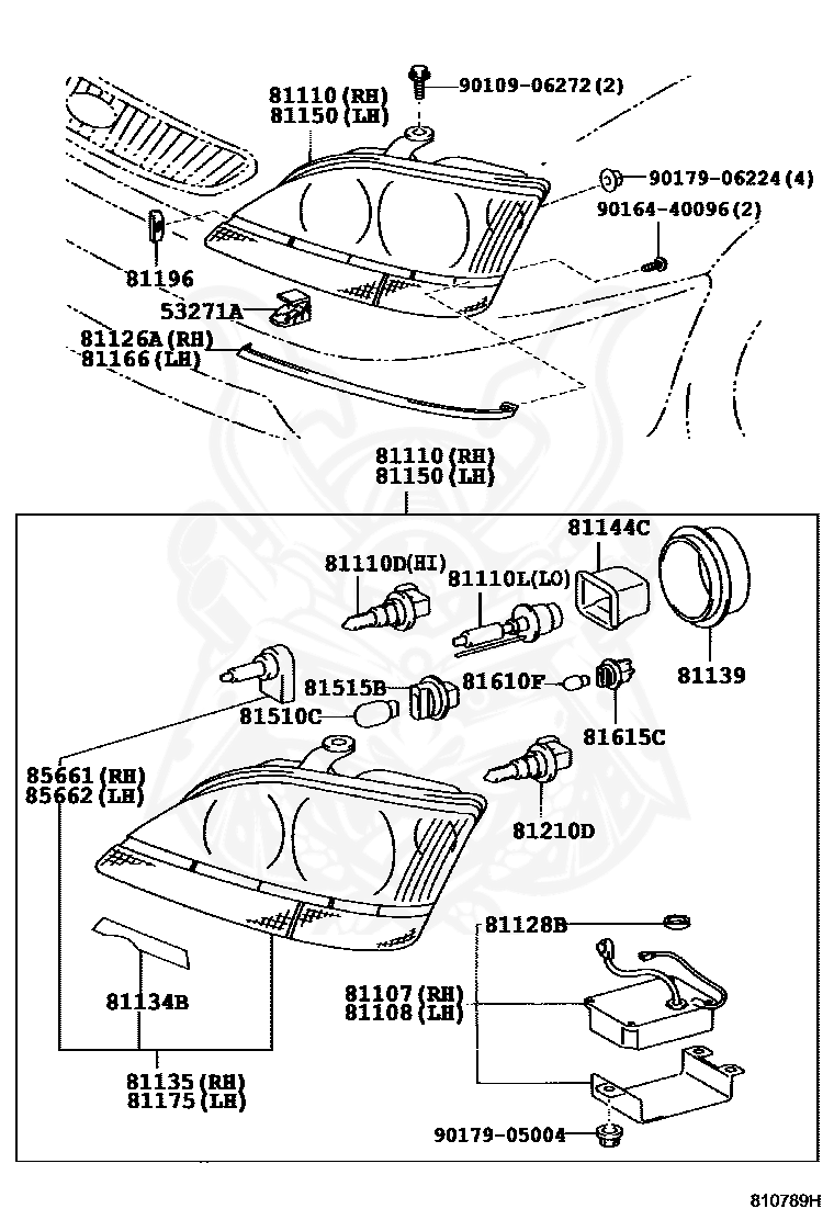 90179-05004 - Toyota - Nut - Nengun Performance