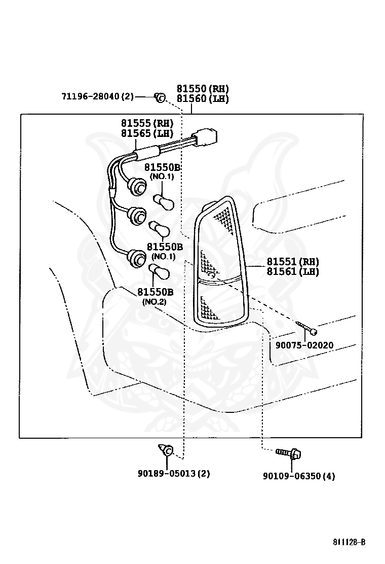 90189-05013 - Toyota - Clip - Nengun Performance