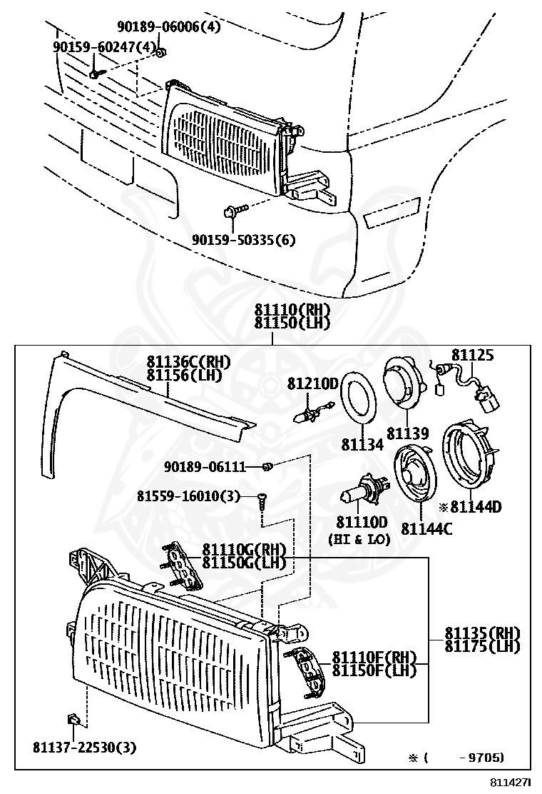 90189-06111 - Toyota - Clip - Nengun Performance