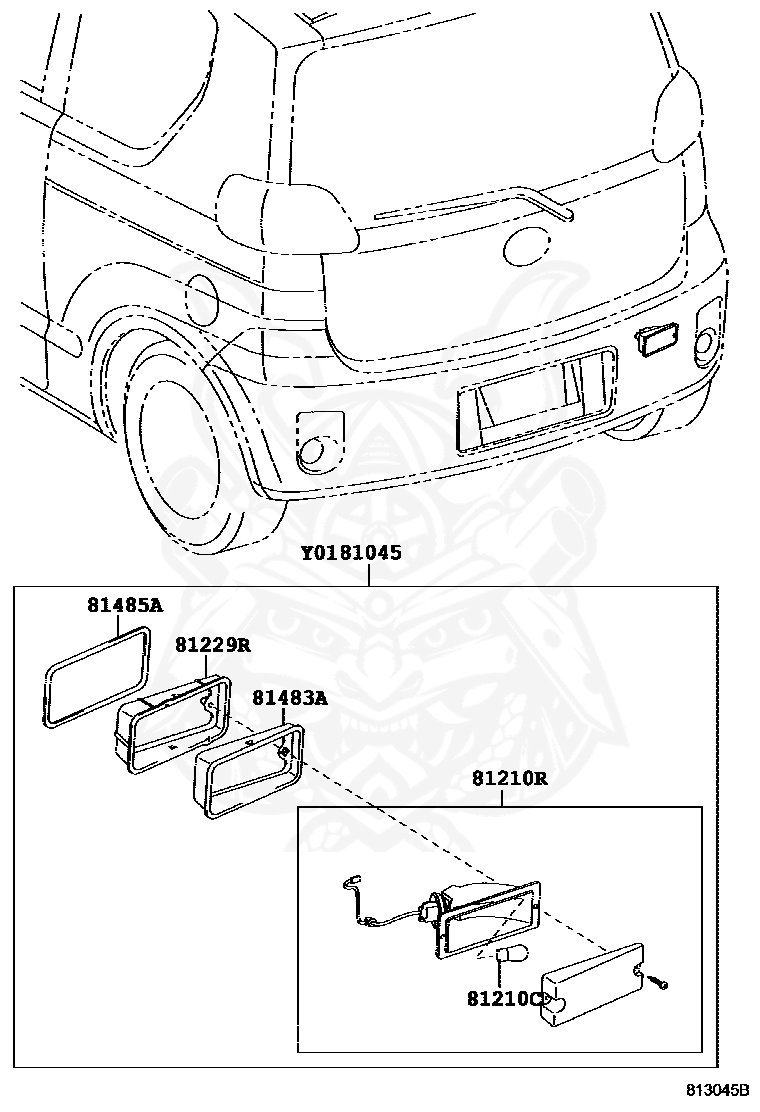 99132-11210 - Toyota - Bulb (for Front Turn Signal Lamp) - Nengun ...