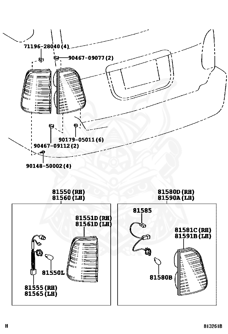 90981-15021 - Toyota - Bulb, Rear Turn Signal Lamp - Nengun Performance