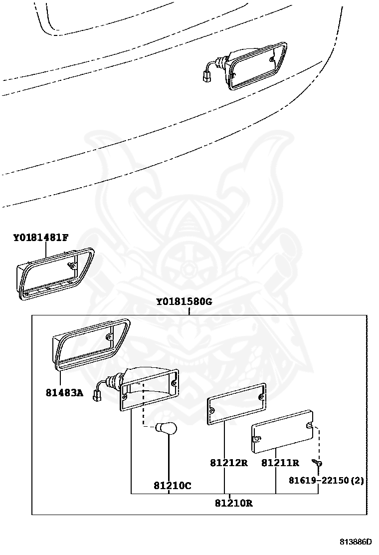 99132-11210 - Toyota - Bulb (for Front Turn Signal Lamp) - Nengun ...